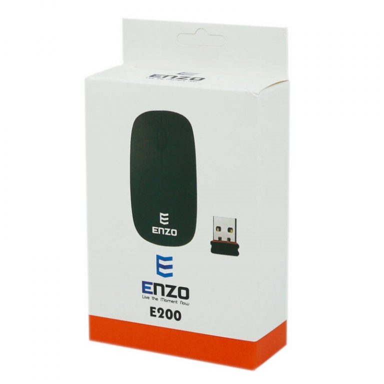 ماوس بی سیم Wireless Mouse Enzo مدل E200 - فروشگاه فراسیستم