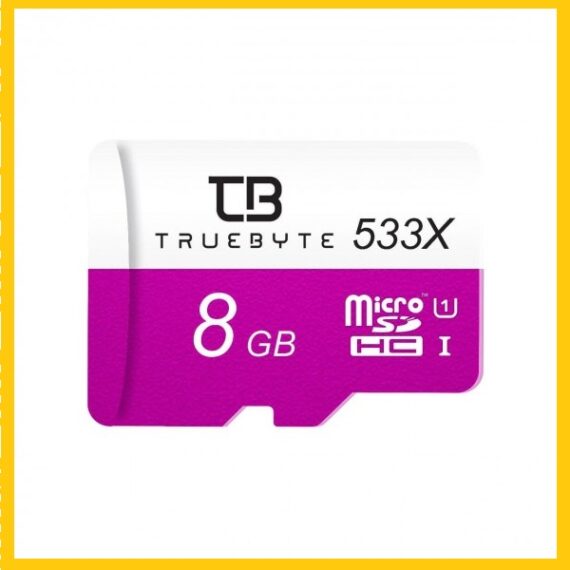 رم موبایل 8 گیگ تروبایت TRUE BYTE مدل ۸GB Micro SD 533X 80MB/S - فروشگاه فراسیستم
