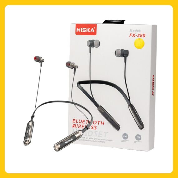 هندزفری گردنی بلوتوثی هیسکا HISKA FX380 - فروشگاه فراسیستم