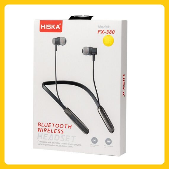 هندزفری گردنی بلوتوثی هیسکا HISKA FX380 - فروشگاه فراسیستم