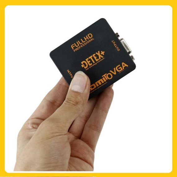 تبدیل HDMI به VGA دتکس Detex HDMI to VGA - فروشگاه فراسیستم