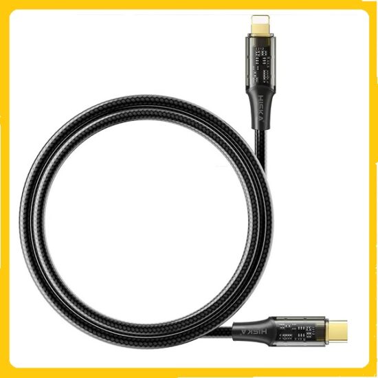 کابل تایپ سی به لایتنینگ هیسکا HISKA LX-11CI - فروشگاه فراسیستم
