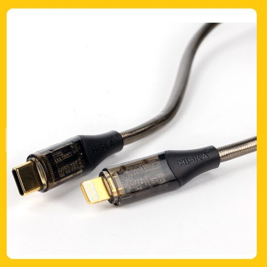 کابل تایپ سی به لایتنینگ هیسکا HISKA LX-11CI - فروشگاه فراسیستم