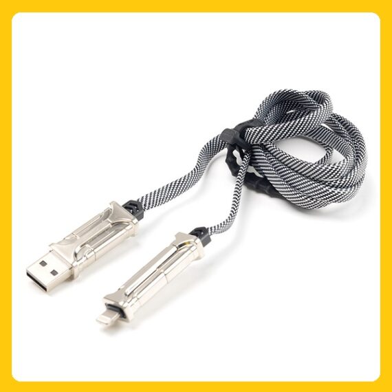 کابل شارژ چهار کاره هیسکا HISKA LX-30 4IN1 - فروشگاه فراسیستم