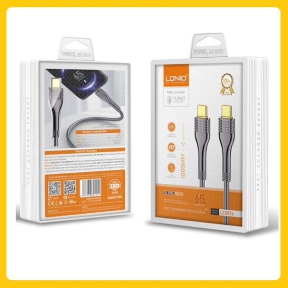 کابل دوسر تایپ سی الدینیو LDNIO LC651C - فروشگاه فراسیستم
