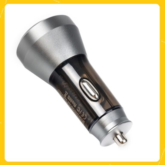 شارژر فندکی هیسکا HISKA HCC-319 با کابل - فروشگاه فراسیستم