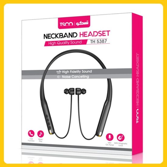 هندزفری بلوتوث دورگردنی تسکو TSCO TH 5387 - فروشگاه فراسیستم